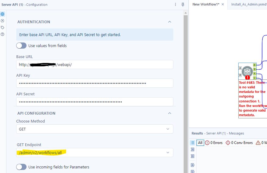 Getting Started With the Server API Tool - Alteryx Community
