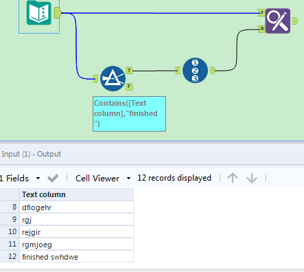 Number rows based on text column - Alteryx Community