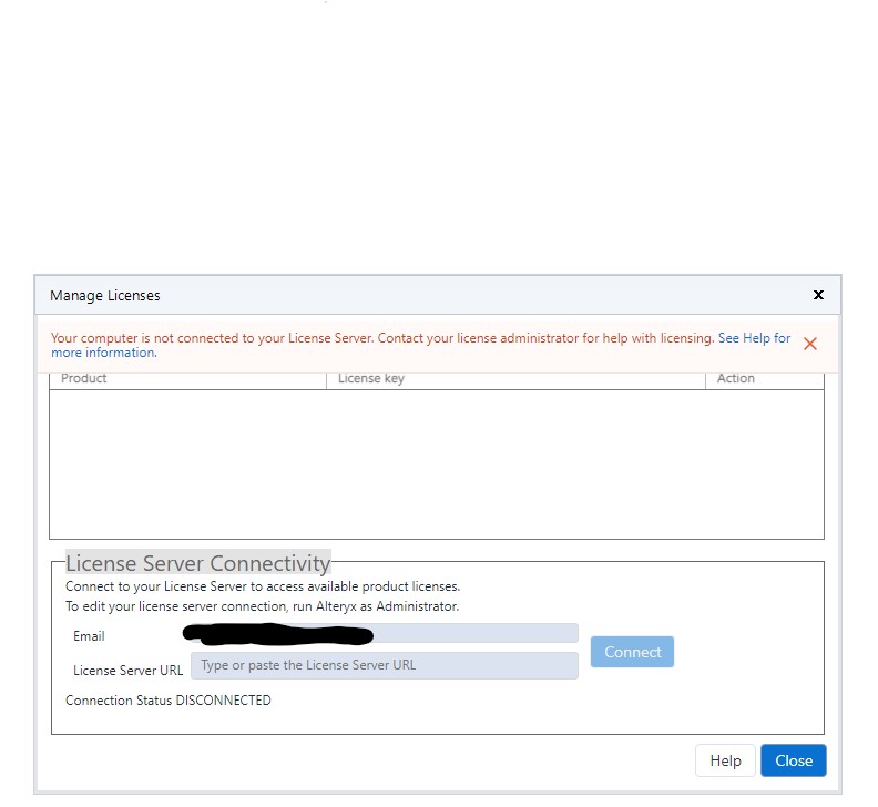 Solved: Issue with Activation - Alteryx Community