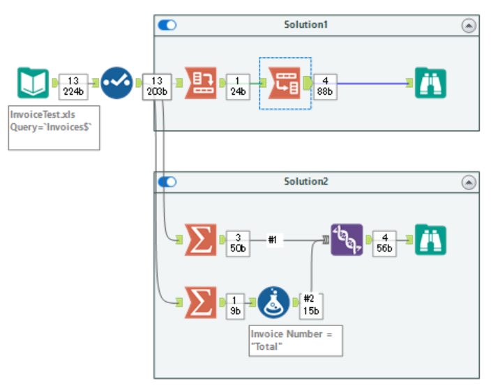 Solved: Add up certain invoices - Alteryx Community