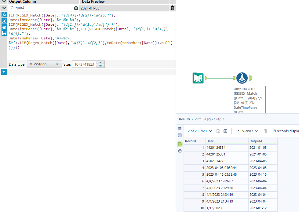Solved: What is the best way to filter different Date form... - Alteryx Community