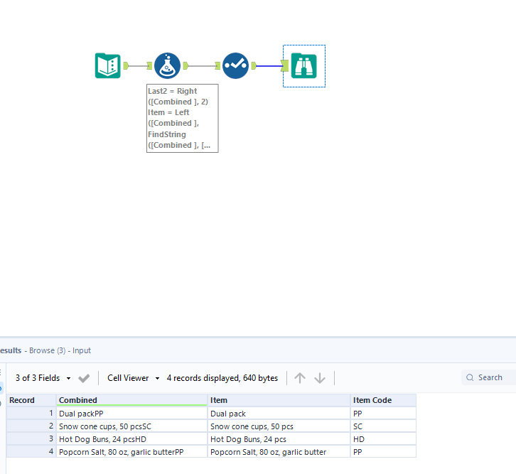 Separating Last Two Characters Into Different Colu... - Alteryx Community