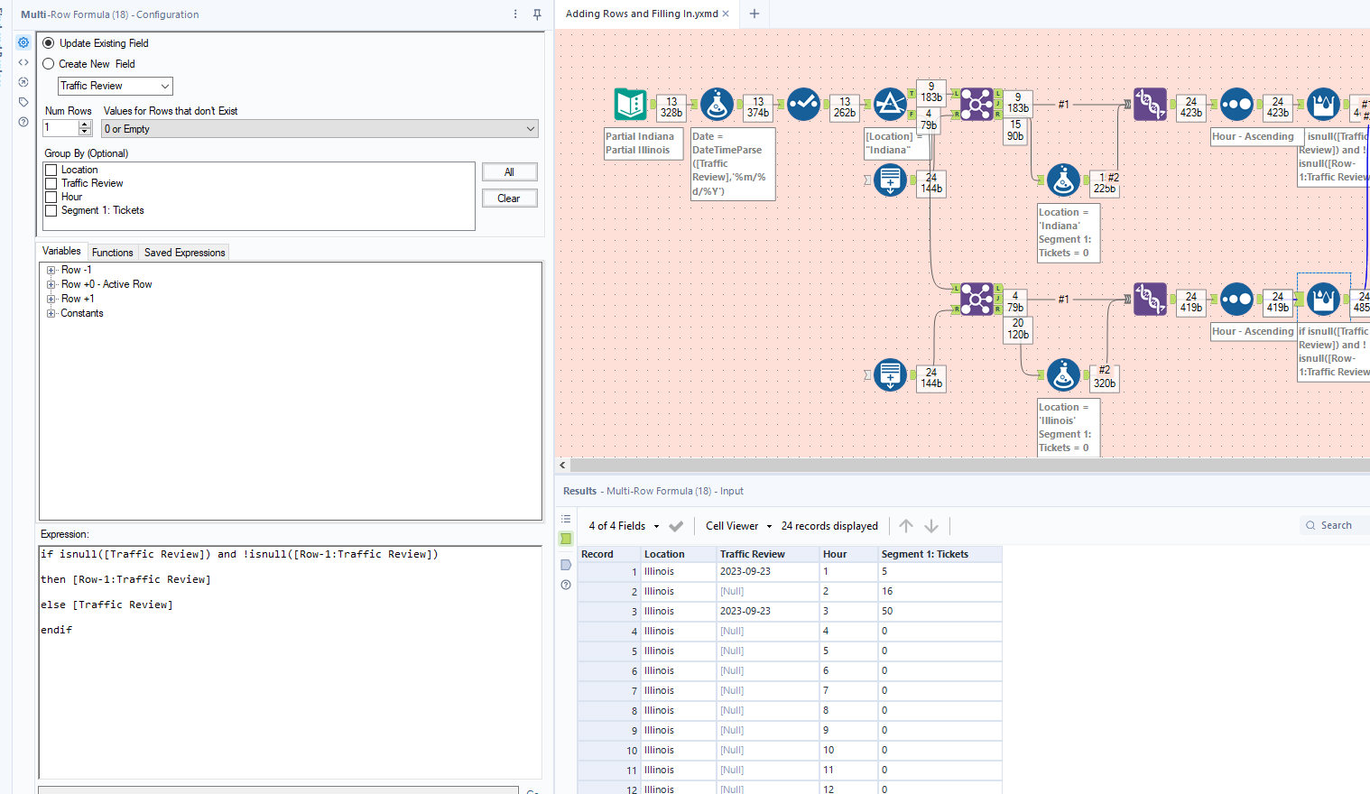 Using Alteryx to add Rows and Data if Input is mis... - Alteryx Community