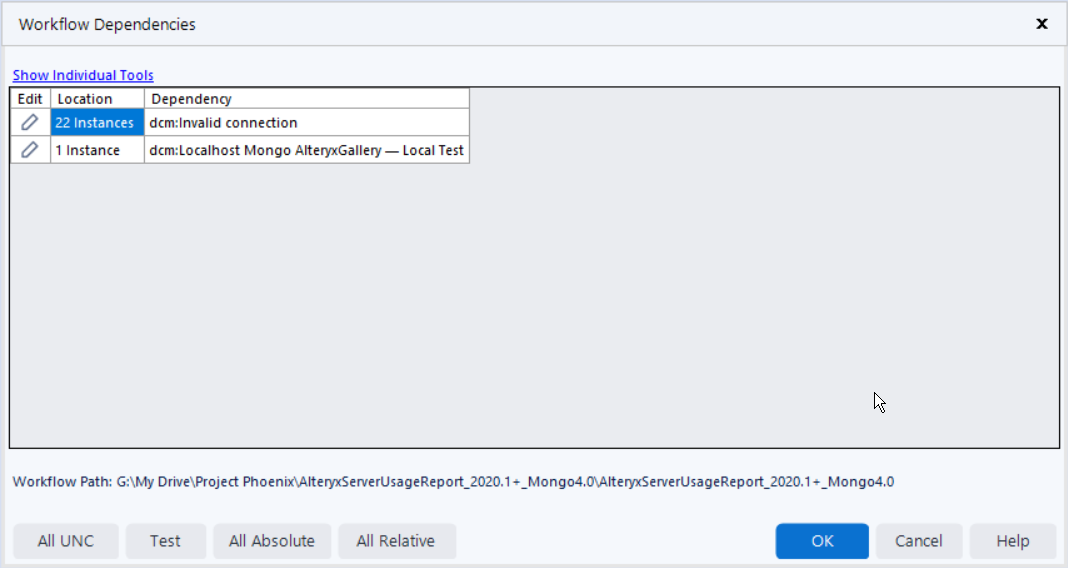 Solved: Change DCM connections on Mass - Alteryx Community