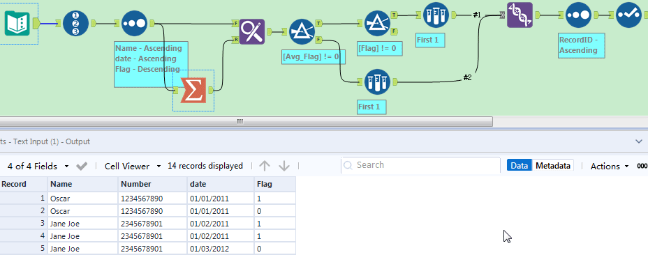 Solved Conditional Row Filtering Alteryx Community