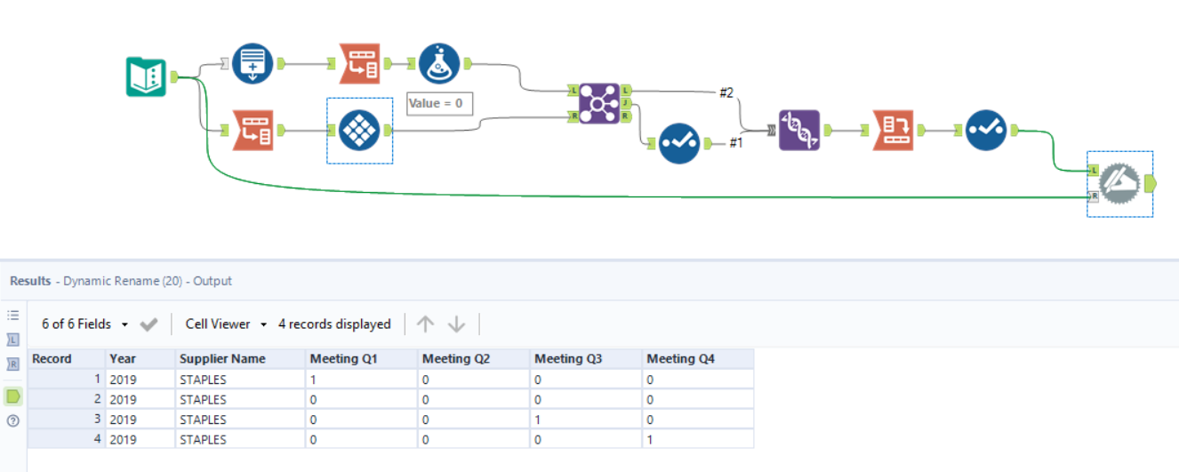 Solved: Using Arrange to organize data - Alteryx Community