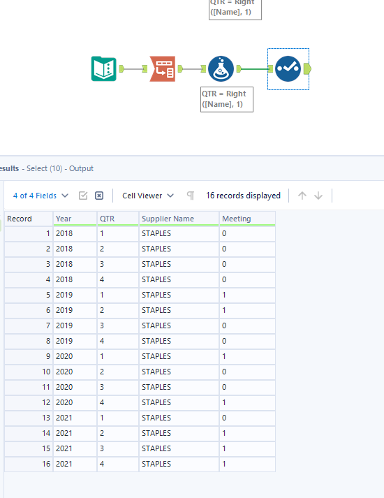 Solved: Using Arrange to organize data - Alteryx Community