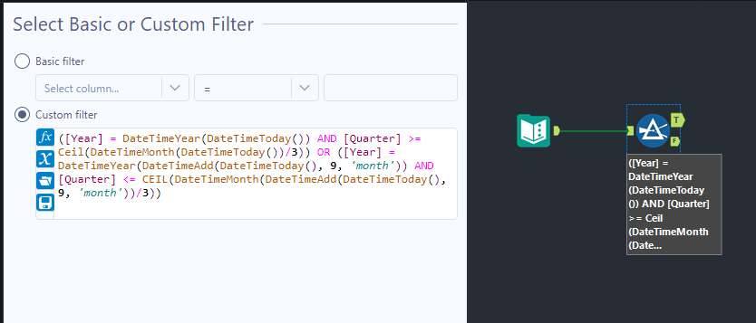 Filter Expression - Alteryx Community