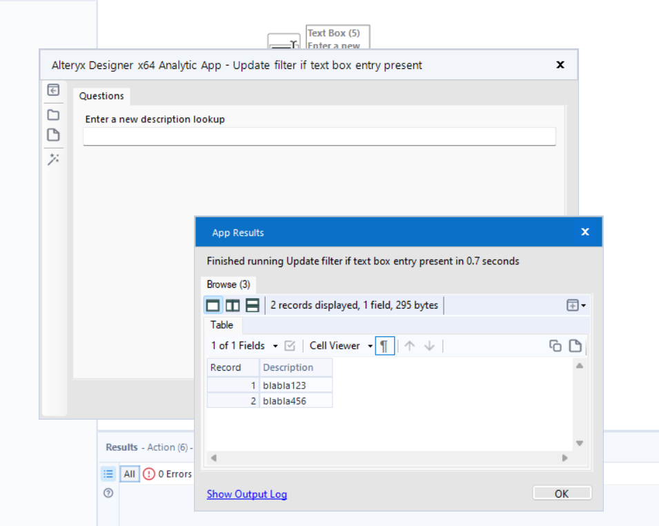 Solved: Text Box Interface Tool to Modify Custom Filter - Alteryx Community