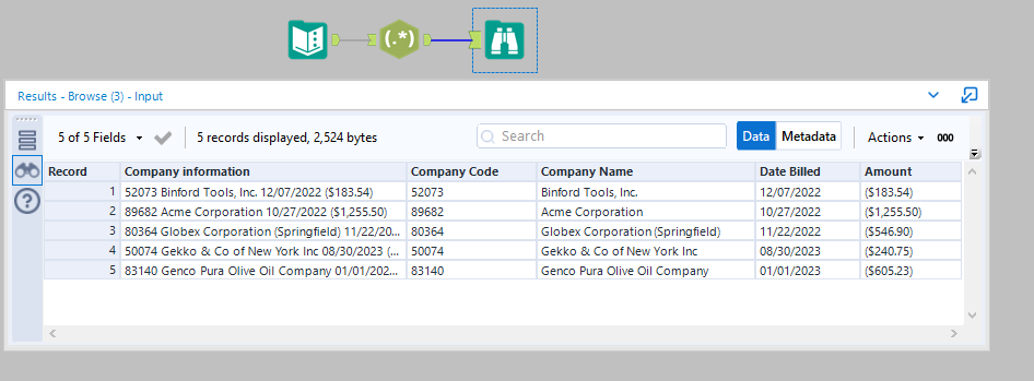 Solved Regex To Parse Data Of Variable Lengths Alteryx Community 