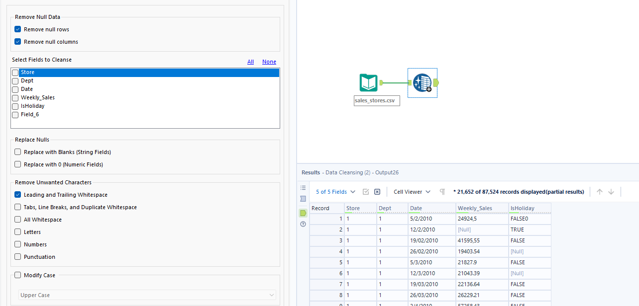 Solved: Data cleansing - Alteryx Community