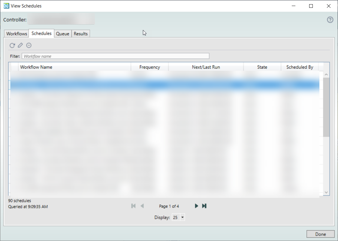 Solved: Disabled Schedules in Alteryx Controller - Alteryx Community