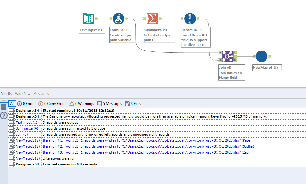 Output tool - Alteryx Community