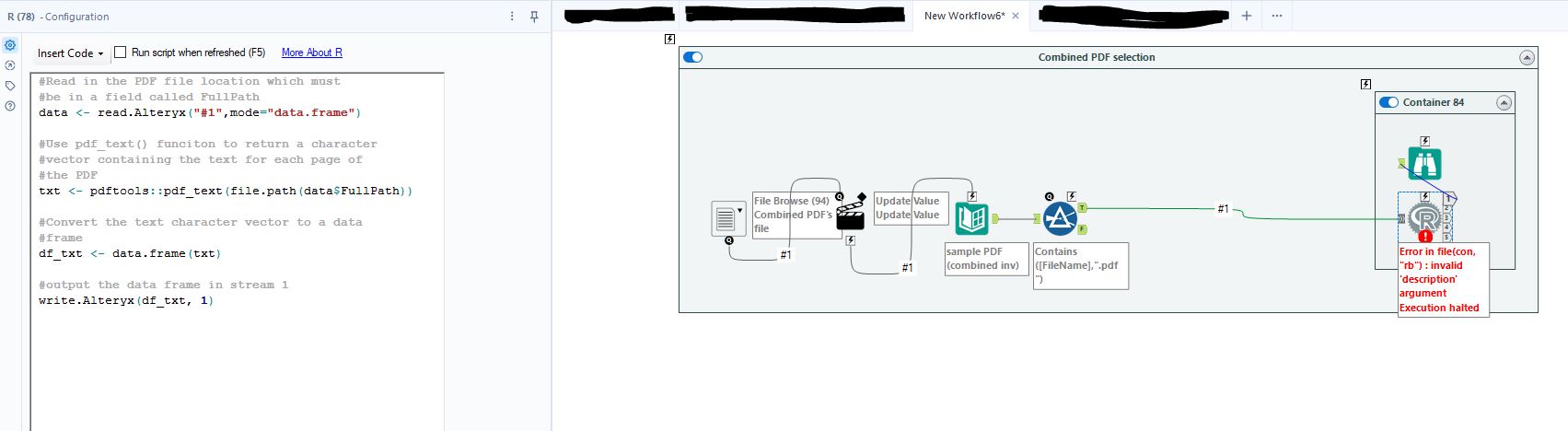 Combined multiple PDF files using R Tool - Alteryx Community