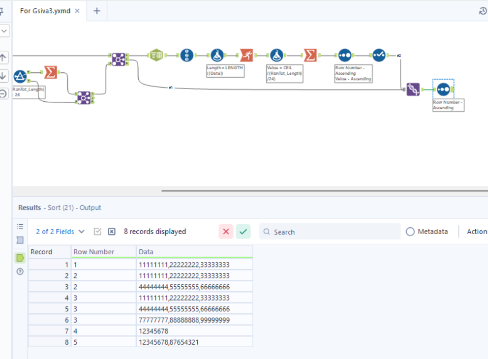 Line Break Within A Cell Using Condition Alteryx Community 