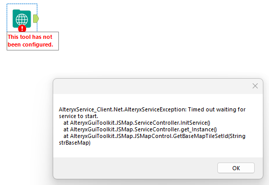 Map Input Tool Not Working in Designer 2023.2.1.7 - Alteryx Community