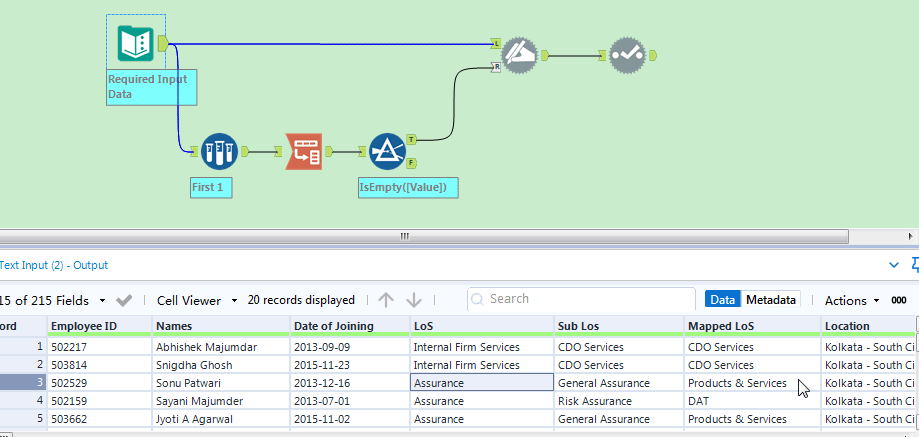 Solved: Discard Columns (Multiple) which has null values i... - Alteryx Community