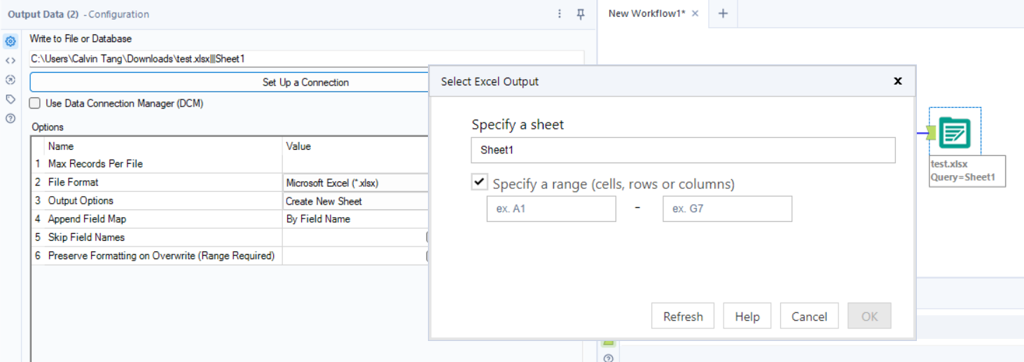Output Starting from second row - Alteryx Community