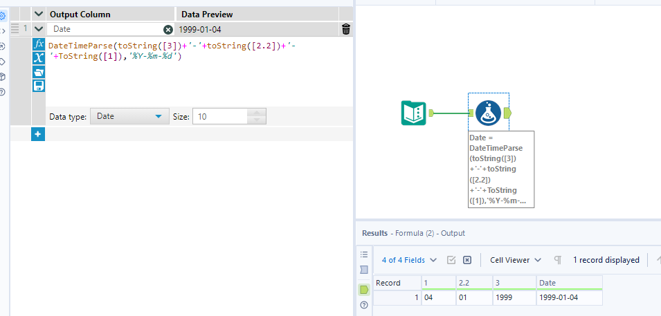 Solved: Joining field to create a date - Alteryx Community