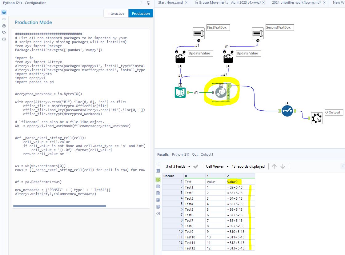 Password Protected Excel Input Tool Alteryx Community 