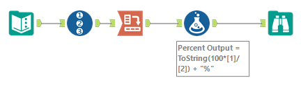Solved: Divide 2 numbers in 2 rows - Alteryx Community
