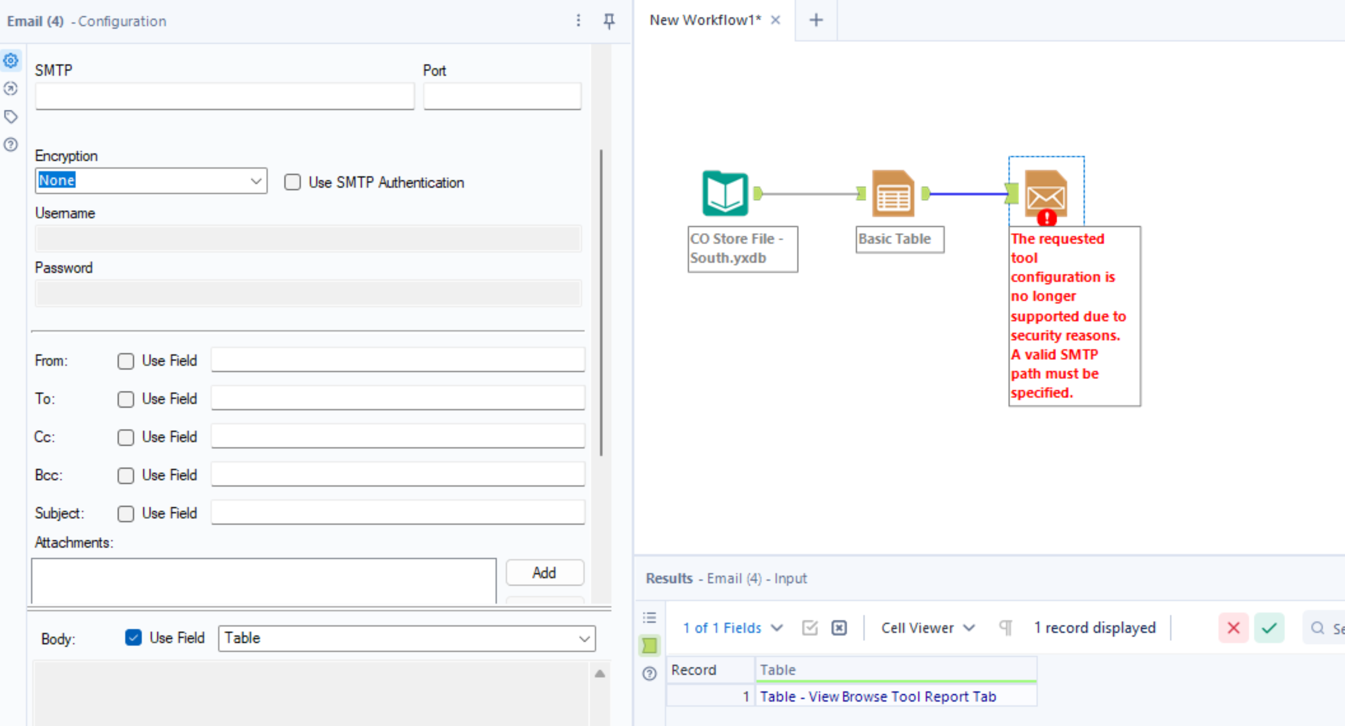 Converting Alteryx Output to Email - Alteryx Community