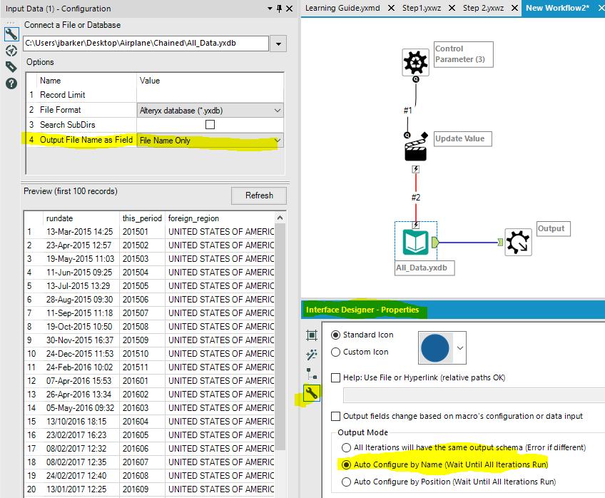 Solved Capturing The Source File Name From A Macro Input Alteryx