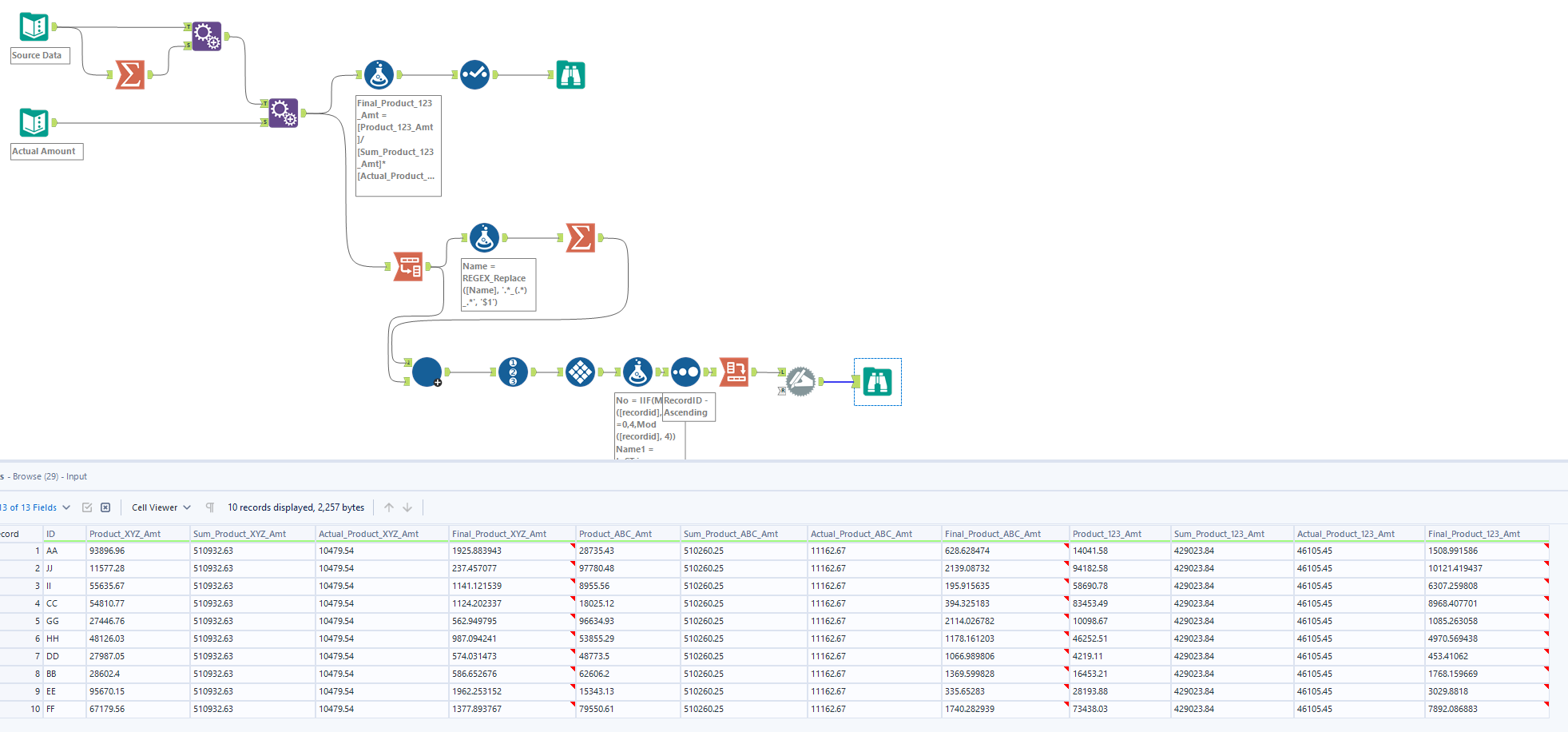 Solved: Repetitive formula to create new columns - Alteryx Community