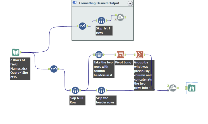 Solved: Combining 2 Field names into one - Alteryx Community
