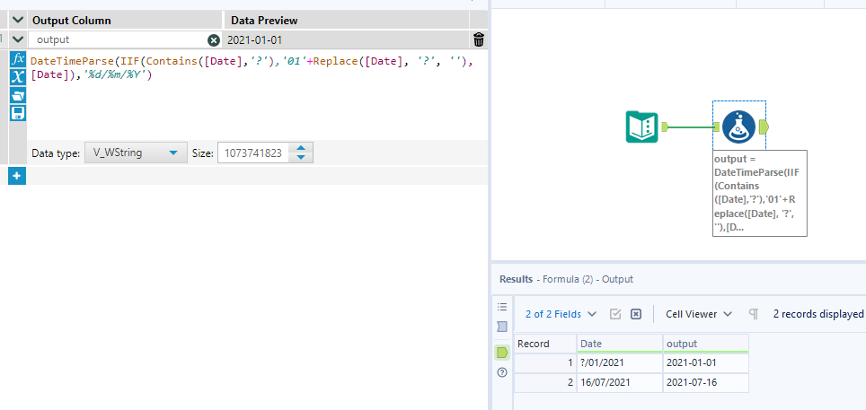 Solved: Date Format Cleaning - Alteryx Community