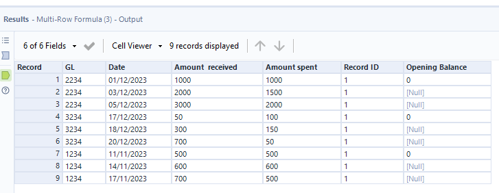 General Ledger - Alteryx Community