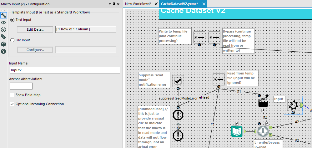 Solved: Use of Cache Dataset V2 macro - Alteryx Community
