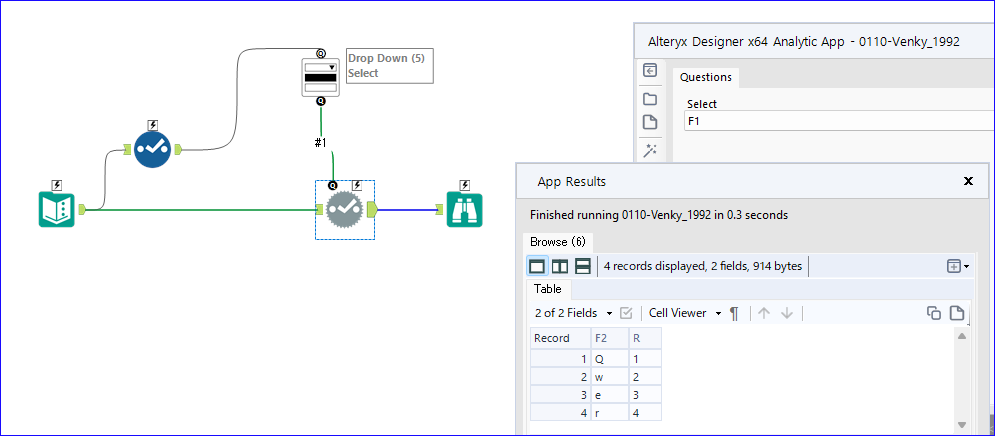 Solved: Extraction of relevant field using drop down - Alteryx Community