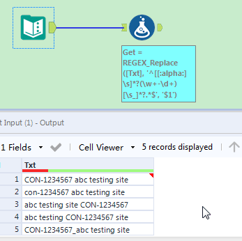 Solved: Regex - Alteryx Community