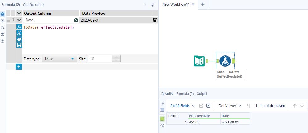 Solved: Date conversion - Alteryx Community