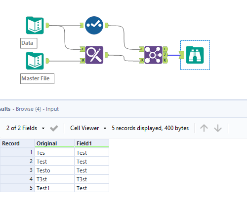 Solved: How do I make data from specific columns the same ... - Alteryx Community