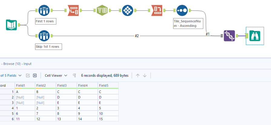 Split The Header Into Multiple Rows Alteryx Community 