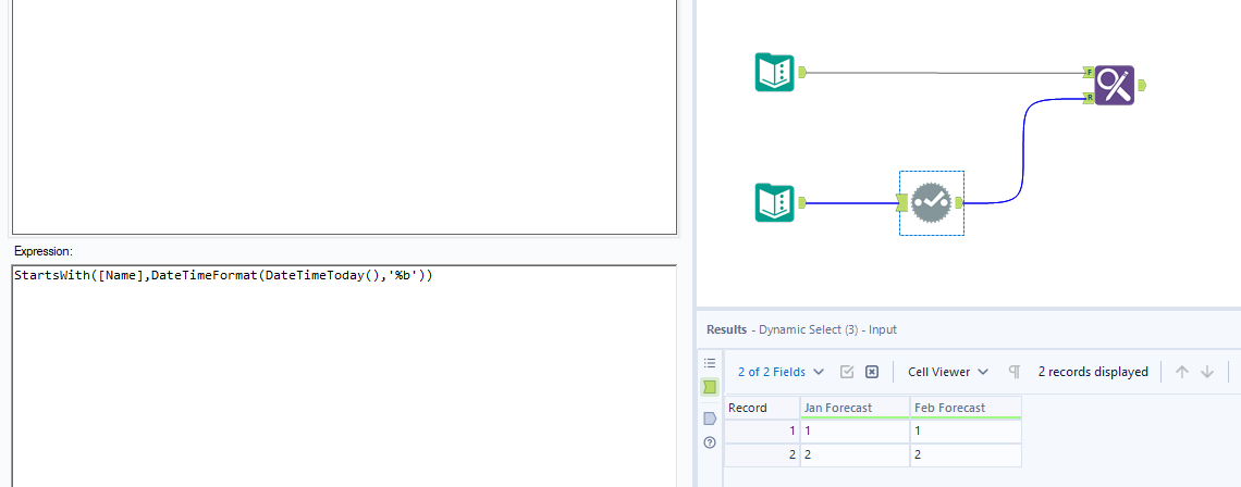 How to fill a column based on month of running? - Alteryx Community
