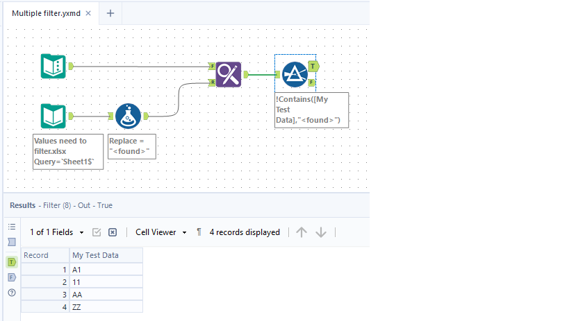 Multiple Filter Alteryx Community 