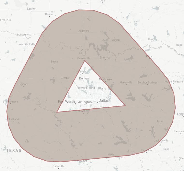 Extracting points from a table outside of a polygo... - Alteryx Community