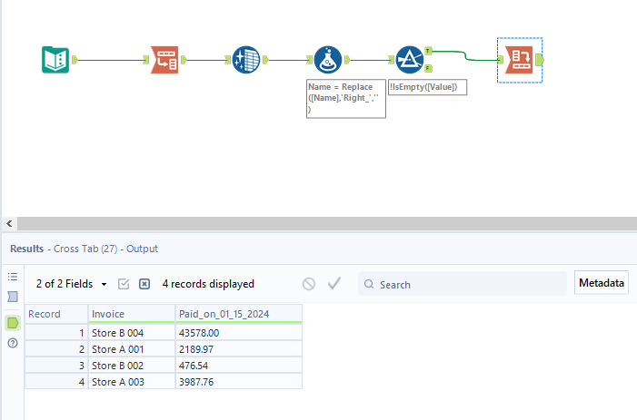 If Column Title Similar, Combine Two Columns into ... - Alteryx Community