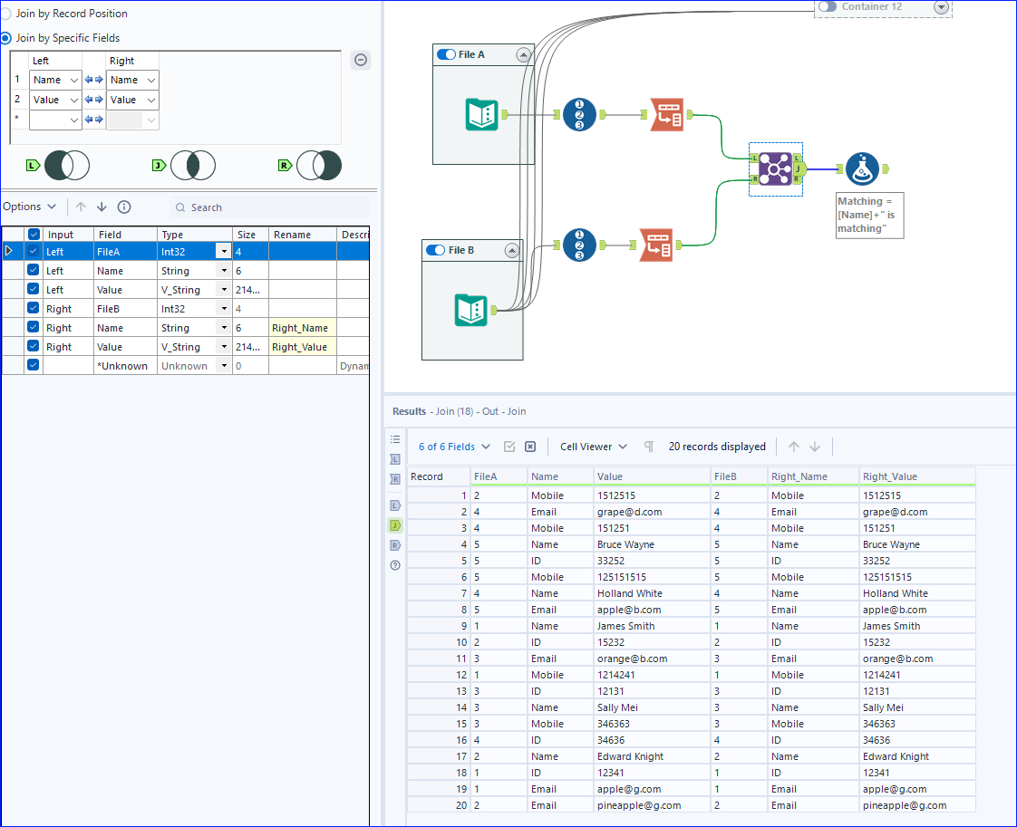 Join Logic - Alteryx Community