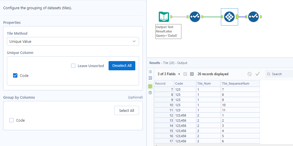 Solved: list of codes - Alteryx Community
