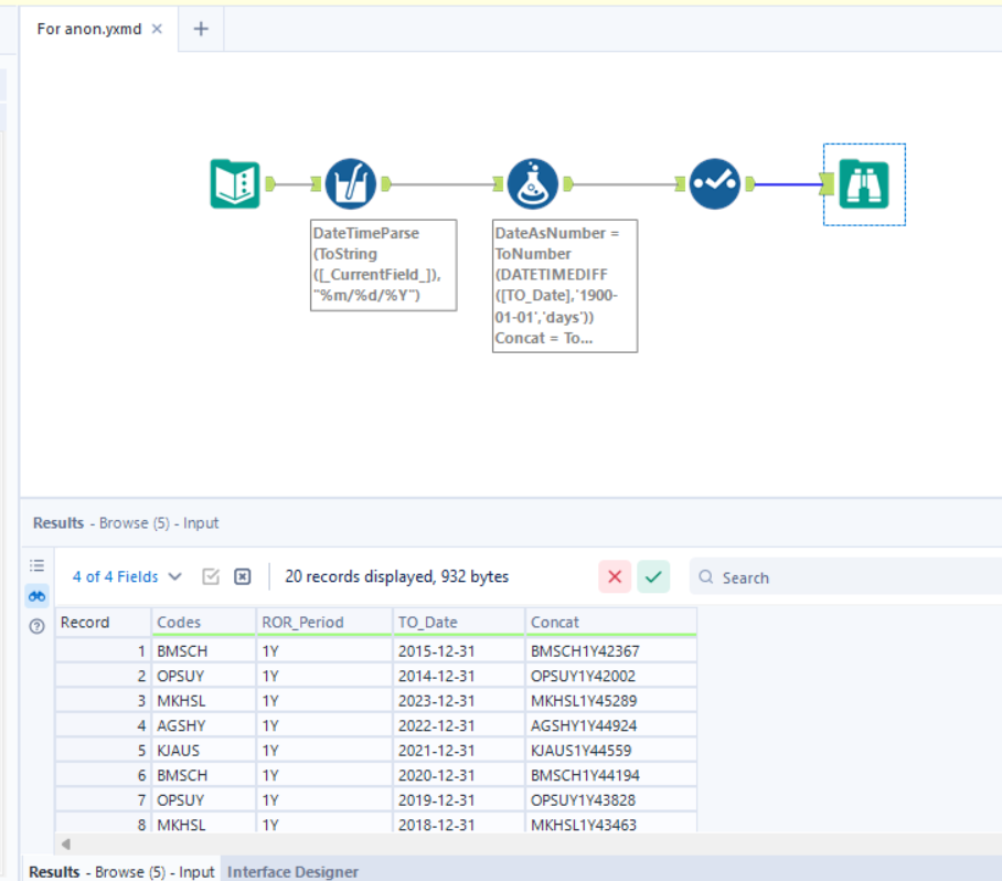Solved: Need solution regarding concatenate - Alteryx Community
