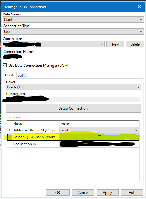 Solved: UTF-8 Encoding while pulling data from Oracle DB u... - Alteryx ...
