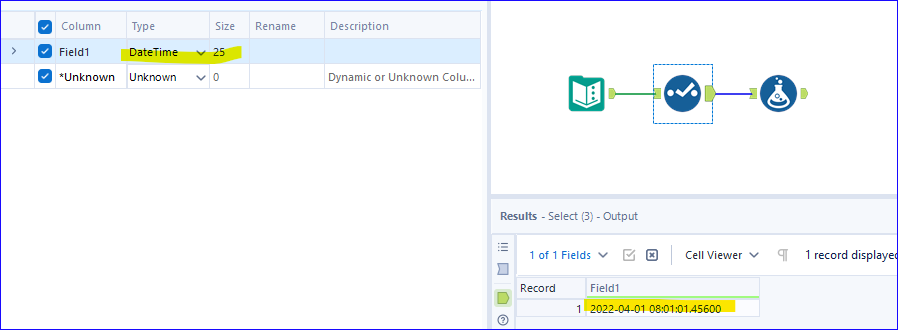 Reading Timestamp Datatype From Amazon Athena Alteryx Community