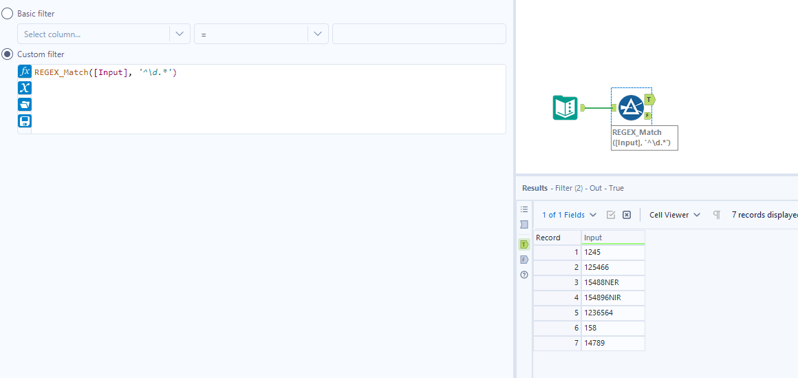 Solved: I need help in customized filter. - Alteryx Community