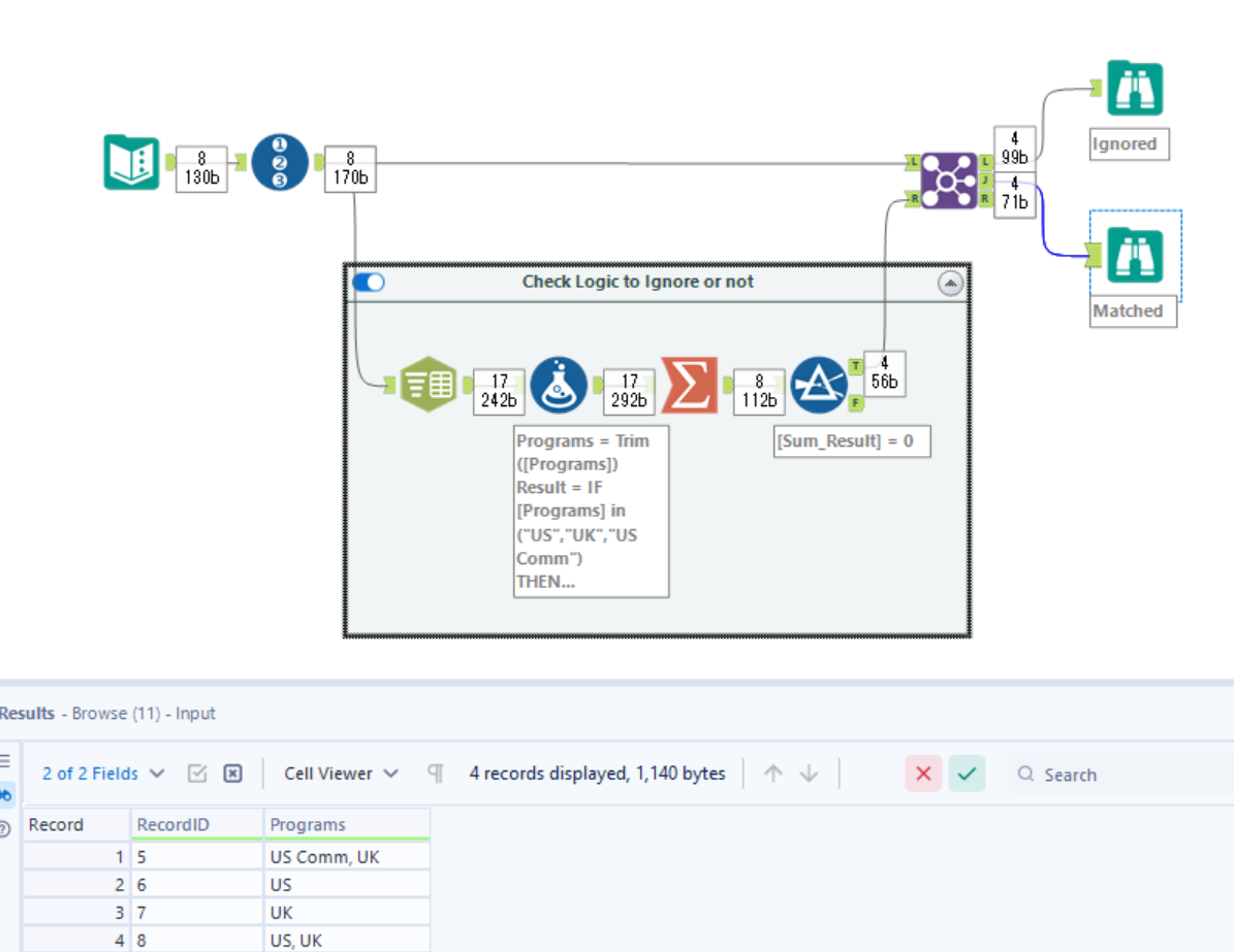 Solved: Search for specific characters in a cell with cond... - Alteryx Community