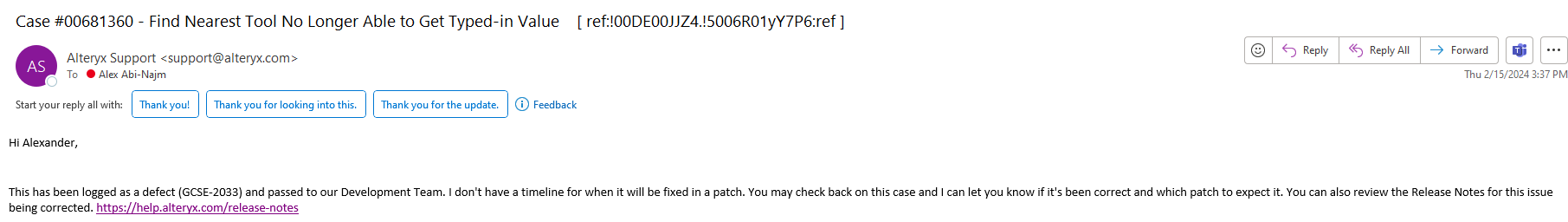 Solved Find Nearest Tool Cant Set Custom Distance Alteryx Community