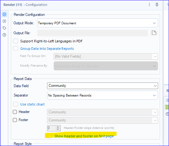 Report Formatting Questions: Sorting and Report Ti... - Alteryx Community